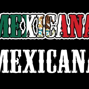 Mexicana Decal Car Window Vinyl Sticker Mexico Trucking Sticker Trucks ...