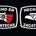 Hecho En Zacatecas Letters Decal Car Window Laptop Flag Vinyl Sticker ...
