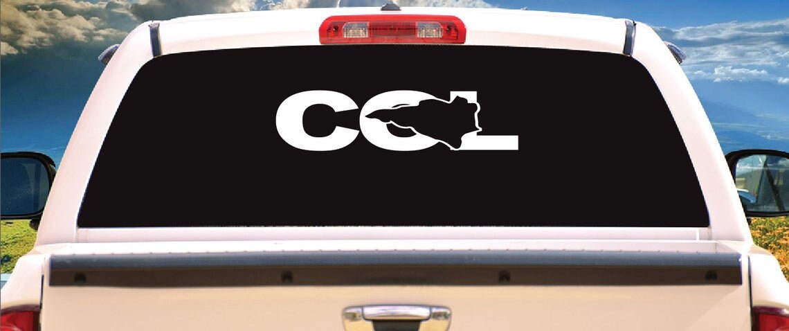 Colima Letters Decal Car Window Laptop Map Vinyl Sticker Estado COL Mexico Trokiando Trucks ...
