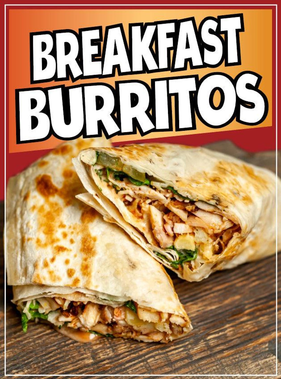 Breakfast Burritos Decal Window Sticker Mexican Food Truck Concession ...