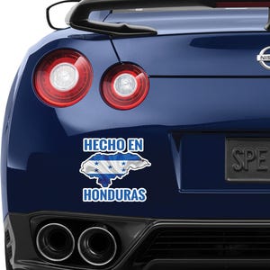 Hecho En Honduras Decal Car Window Vinyl Sticker Honduras Trokas ...