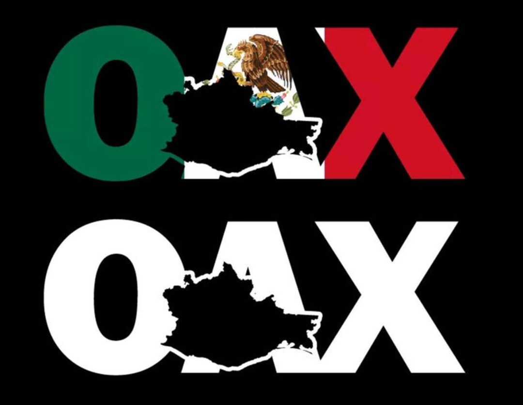 Oaxaca Letters Decal Car Window Laptop Map Vinyl Sticker Mexico Oax - Etsy