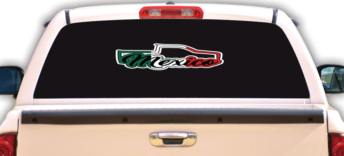 Mexico Decal Trokita Decal Car Window MEX Vinyl Sticker Mexico Trucking ...