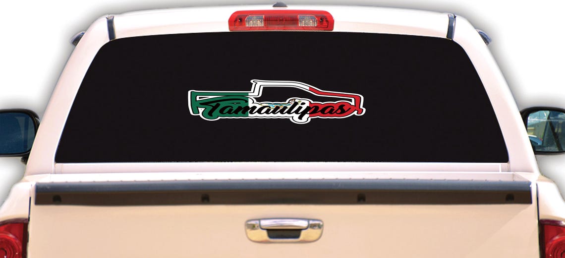 Tamaulipas Decal Trokita Decal Car Window TAMPS Vinyl Sticker Mexico ...