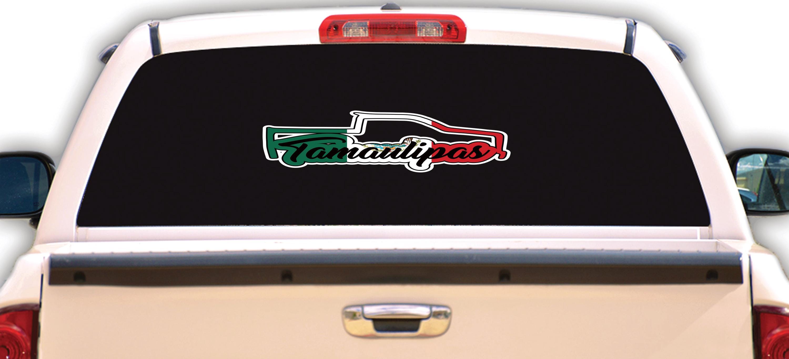 Tamaulipas Decal Trokita Decal Car Window TAMPS Vinyl Sticker Mexico ...
