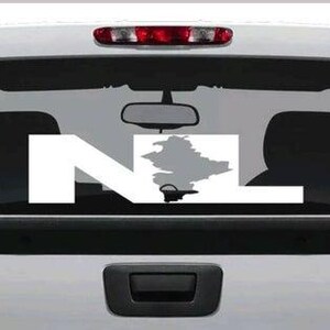 Nuevo Leon Letters Decal Car Window Laptop Map Vinyl Sticker Mexico NL Estado - Etsy