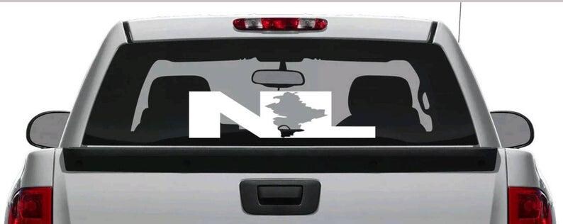 Nuevo Leon Letters Decal Car Window Laptop Map Vinyl Sticker Mexico NL Estado - Etsy
