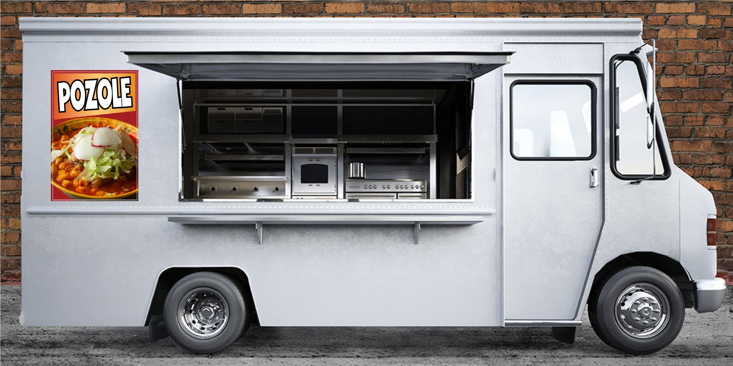 Pozole Sign Decal Window Sticker Truck Concession Vinyl Restaurant ...