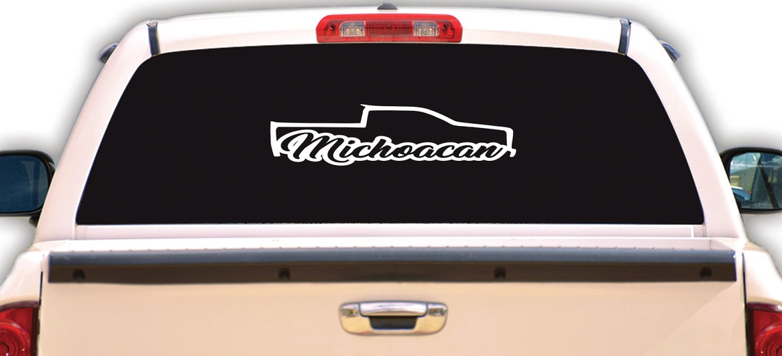 Michoacan Decal Trokita Decal Car Window Laptop Vinyl Sticker Mexico ...