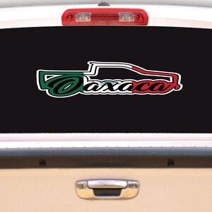 Oaxaca Decal Trokita Decal Car Window OAX Vinyl Sticker Mexico Trucking ...