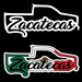 Zacatecas Decal Trokita Decal Car Window ZAC Vinyl Sticker Mexico ...