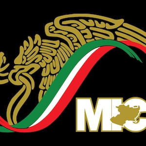 MICH Mexico Escudo Can Window Vinyl Sticker. Decal Gobierno Eagle ...