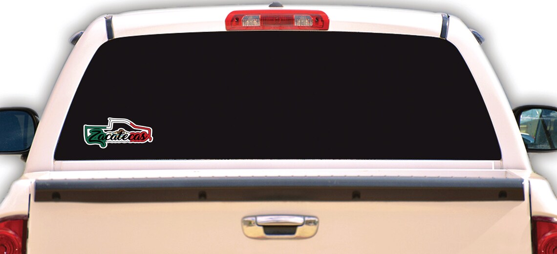 Zacatecas Decal Trokita Decal Car Window ZAC Vinyl Sticker Mexico ...