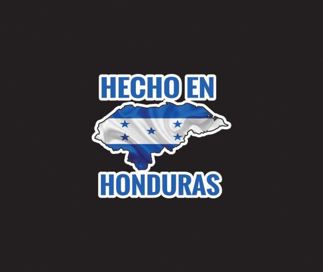 Hecho En Honduras Decal Car Window Vinyl Sticker Honduras Trokas ...
