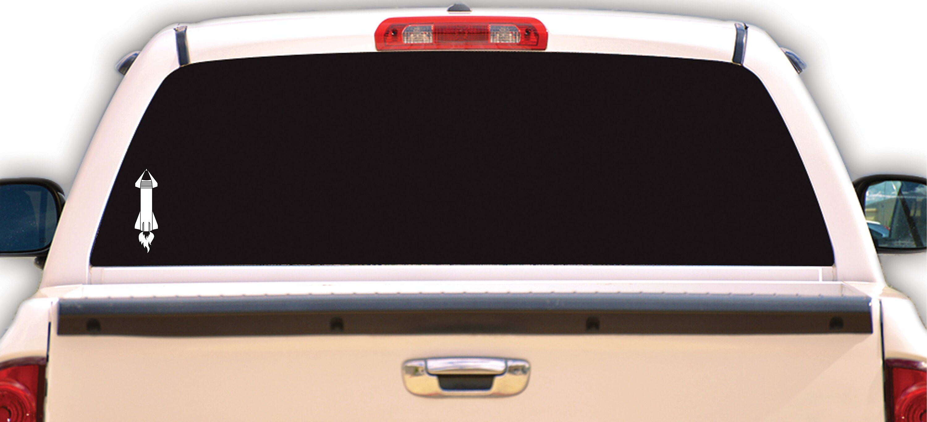 Starship Rocket Space Shuttle Spaceship Decal Sticker Wall Car Window ...