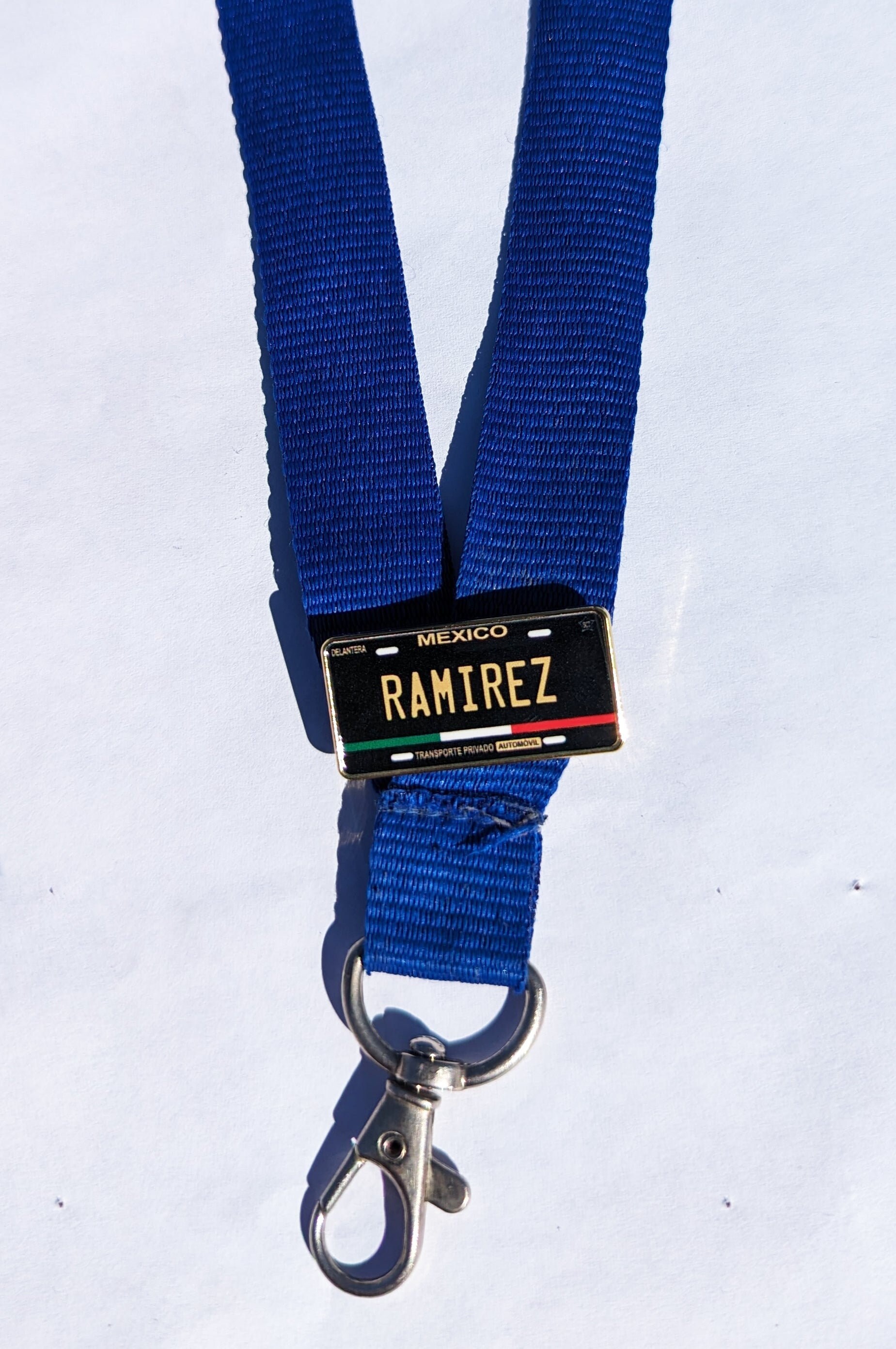 Pin Ramirez Car Plate Pin for Caps and Clothing Enamel Badge Pin ...