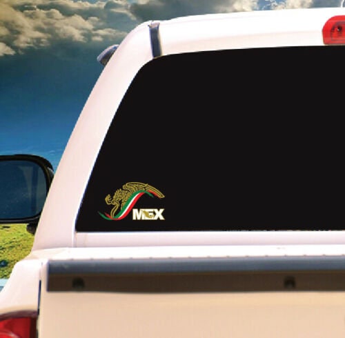 Mexico Eagle Sticker Car Window Vinyl Sticker Decal Gobierno De Mex ...