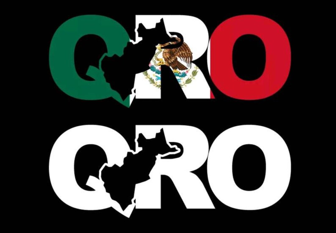 Queretaro Letters Decal Car Window Laptop Map Vinyl Sticker Mexico Qro ...