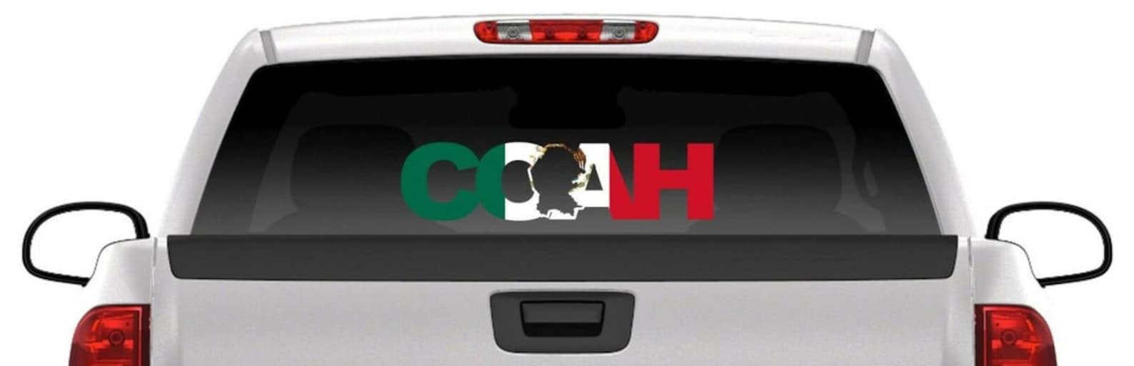 Coahuila Letters Decal Car Window Laptop Map Vinyl Sticker Mexico Coah ...