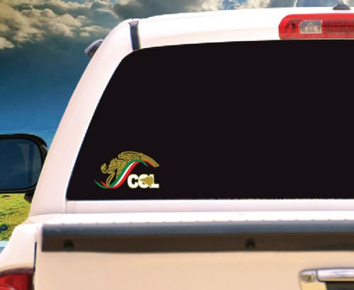 Mexico Escudo Car Window Vinyl Sticker Decal Gobierno De Mex COLIMA Col ...