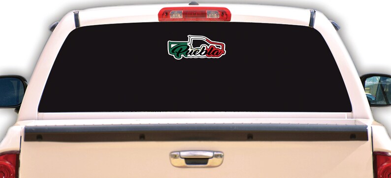 Puebla Decal Trokita Decal Car Window PUE Vinyl Sticker Mexico Trucking ...