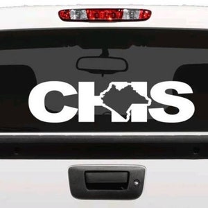 Chiapas Letters Decal Car Window Laptop Map Vinyl Sticker Mexico CHIS - Etsy