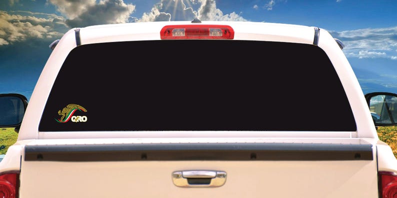 Mexican Eagle Decal Escudo Car Window Vinyl Sticker Gobierno Mex ...