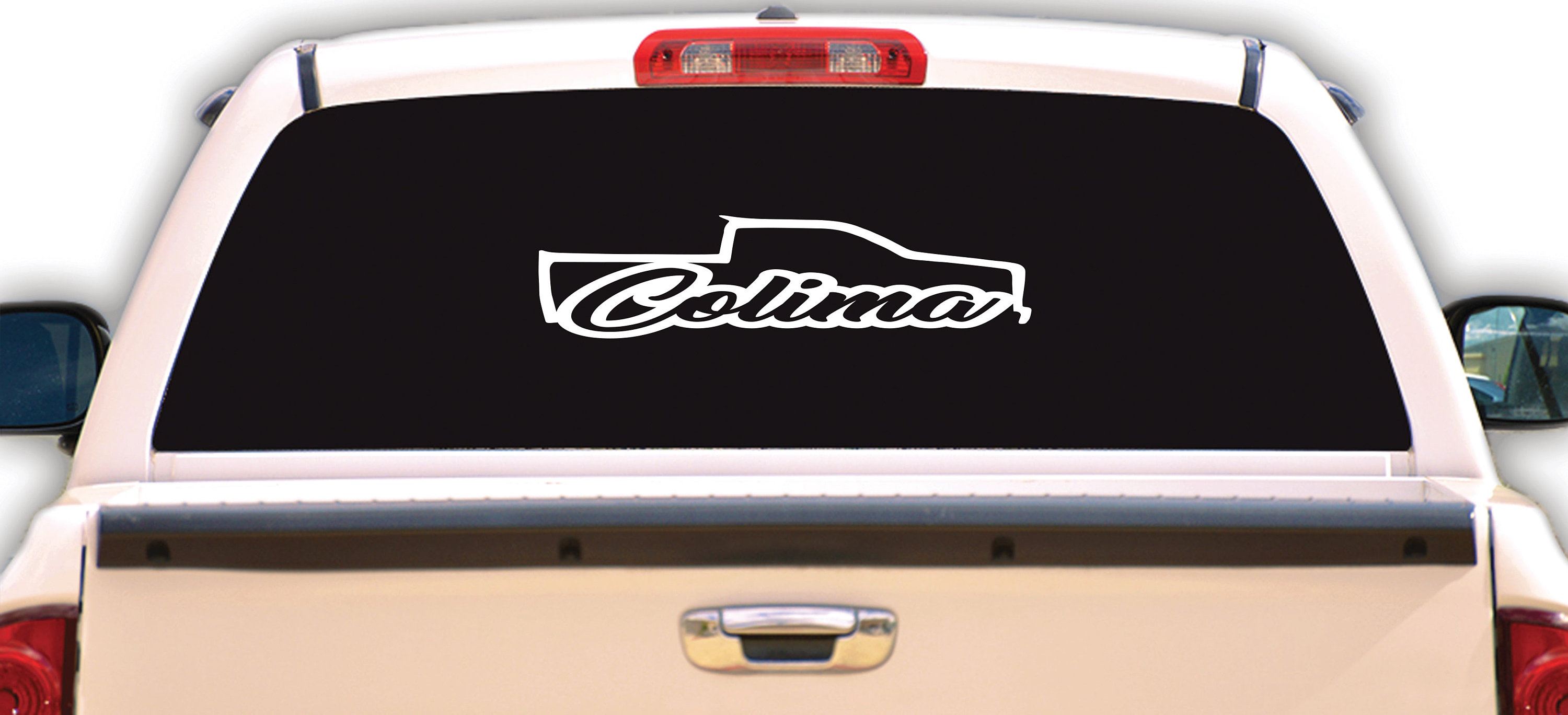 Colima Decal Troka Silhouette COL Letters Decal Car Window Laptop Map ...