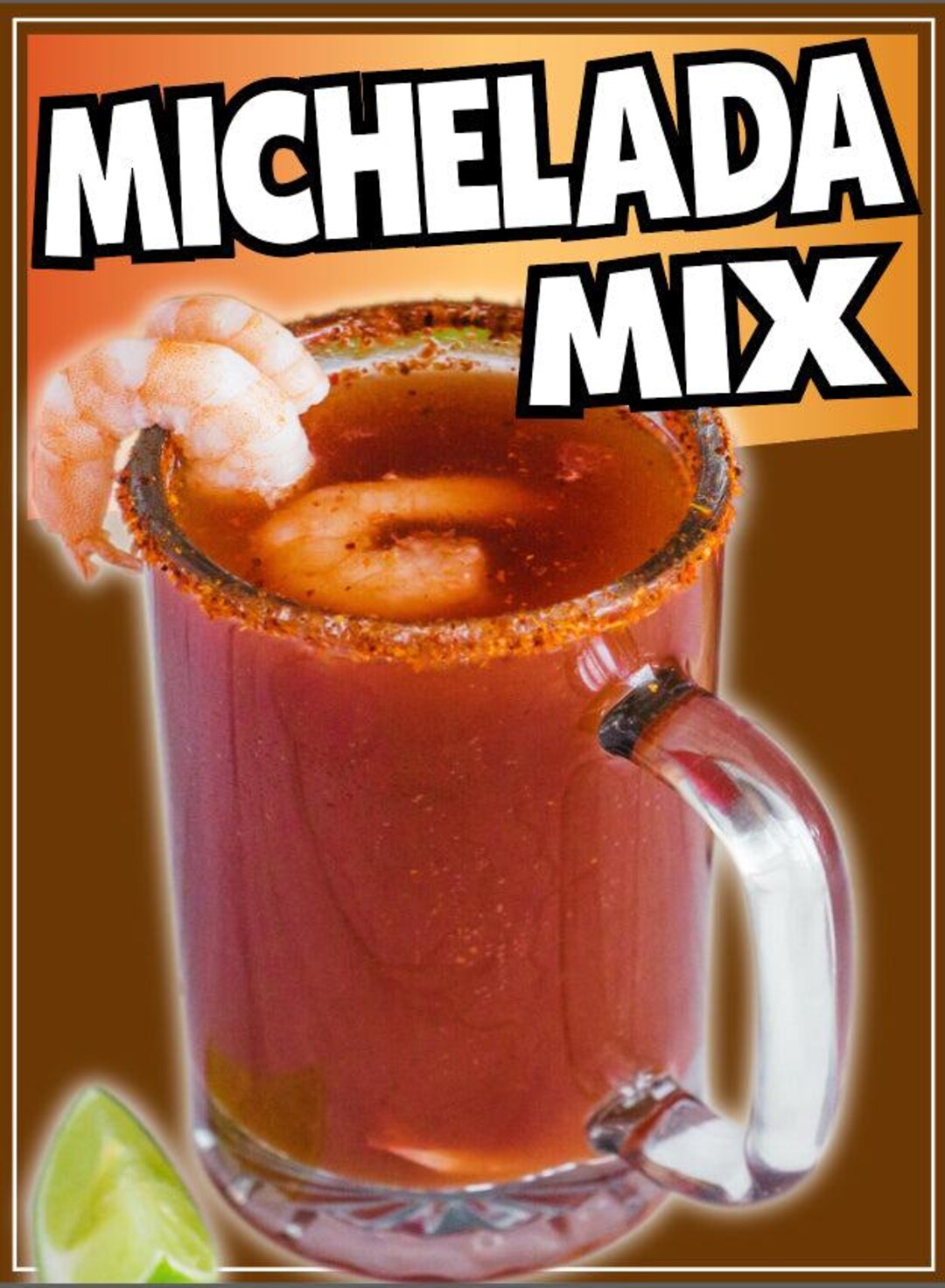 Michelada Mix Decal Window Sticker Mexican Food Truck Concession Vinyl ...