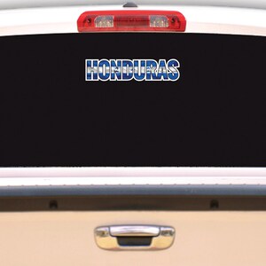 Honduras Letras Honduran Decal Car Window Laptop Vinyl Sticker Honduras ...
