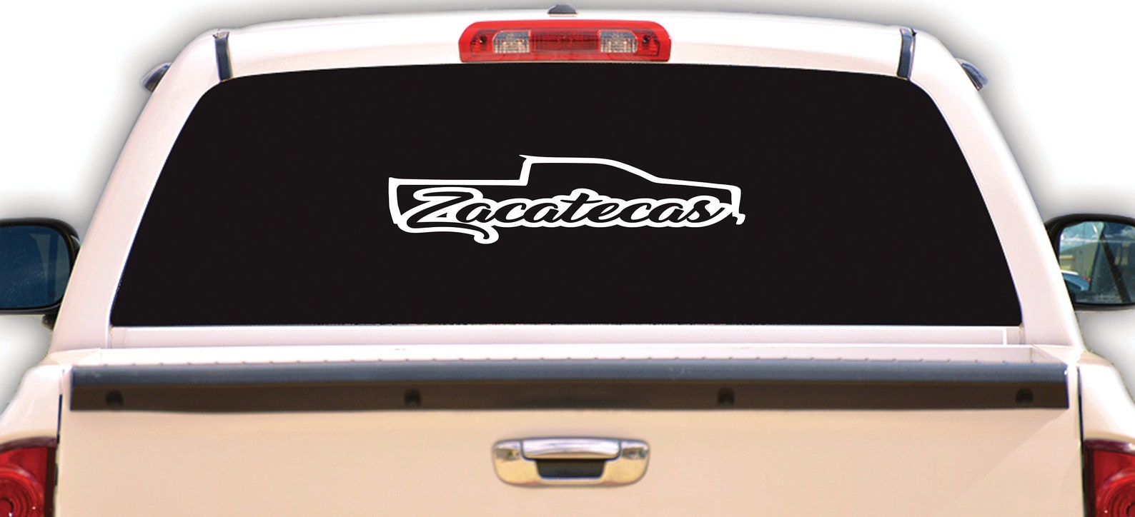 Zacatecas Decal Trokita Decal Car Window ZAC Vinyl Sticker Mexico ...