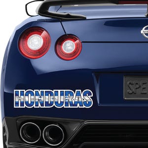 Honduras Letras Honduran Decal Car Window Laptop Vinyl Sticker Honduras ...