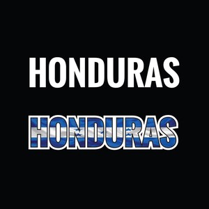 Honduras Letras Decal Car Window Laptop Vinyl Sticker Honduras Adhesive ...
