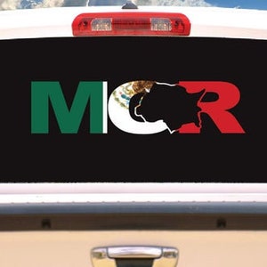 Morelos Letters Decal Car Window Laptop Map Vinyl Sticker Estado DF MOR ...