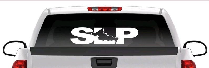 SLP Letters Decal Car Window Laptop Map Vinyl Sticker Mexico SLP Mx Estado - Etsy