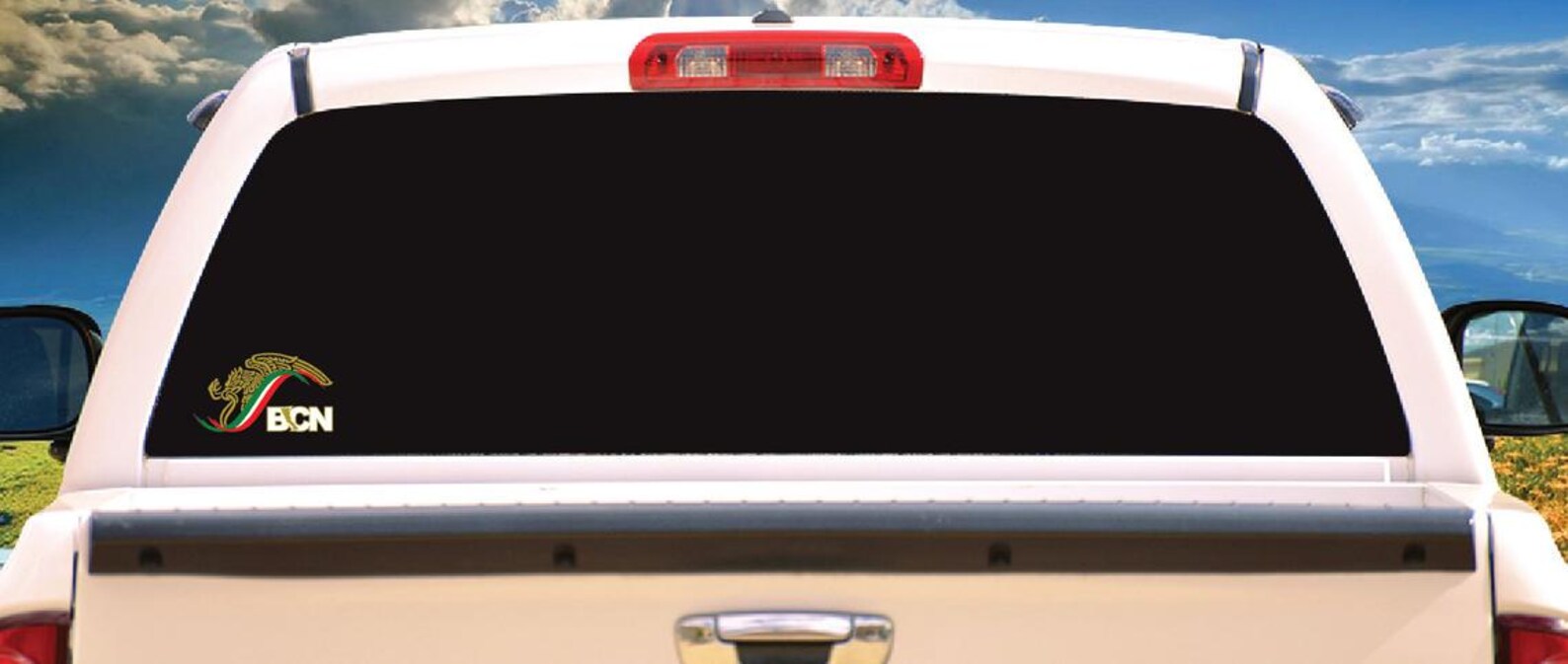 Mexico Eagle Baja California Norte Sticker | Car Window Vinyl Sticker ...