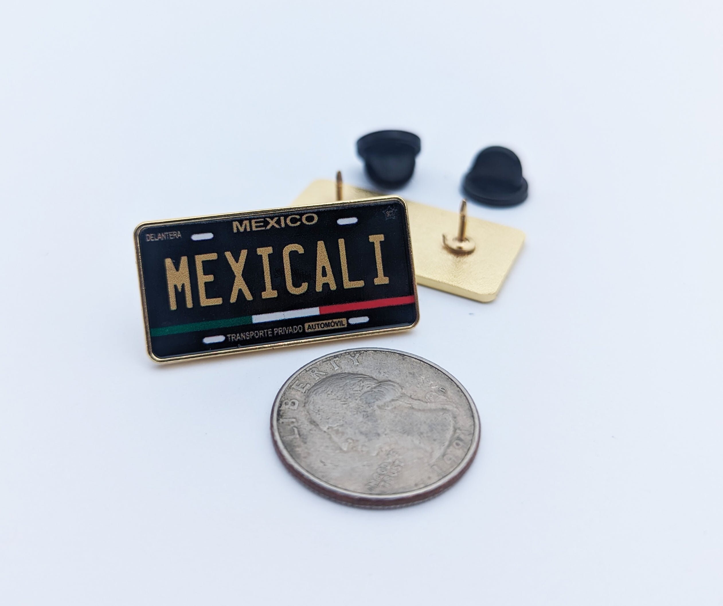 Mexicali Car Plate Pin for Caps and Clothing Enamel Badge Pin Baja ...