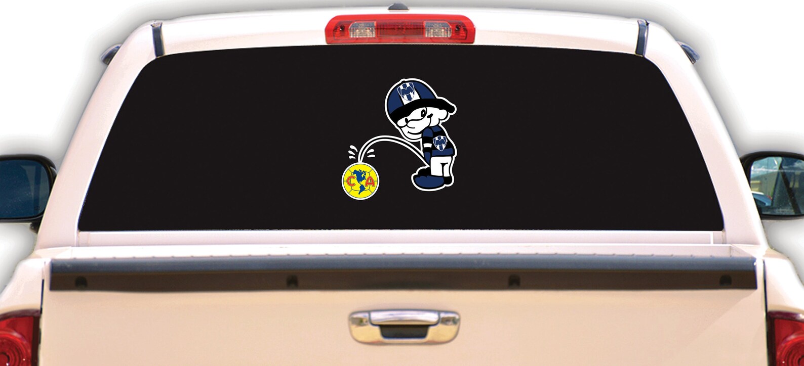 Monterrey Rayados Orinando America Decal Car Window Laptop Vinyl ...