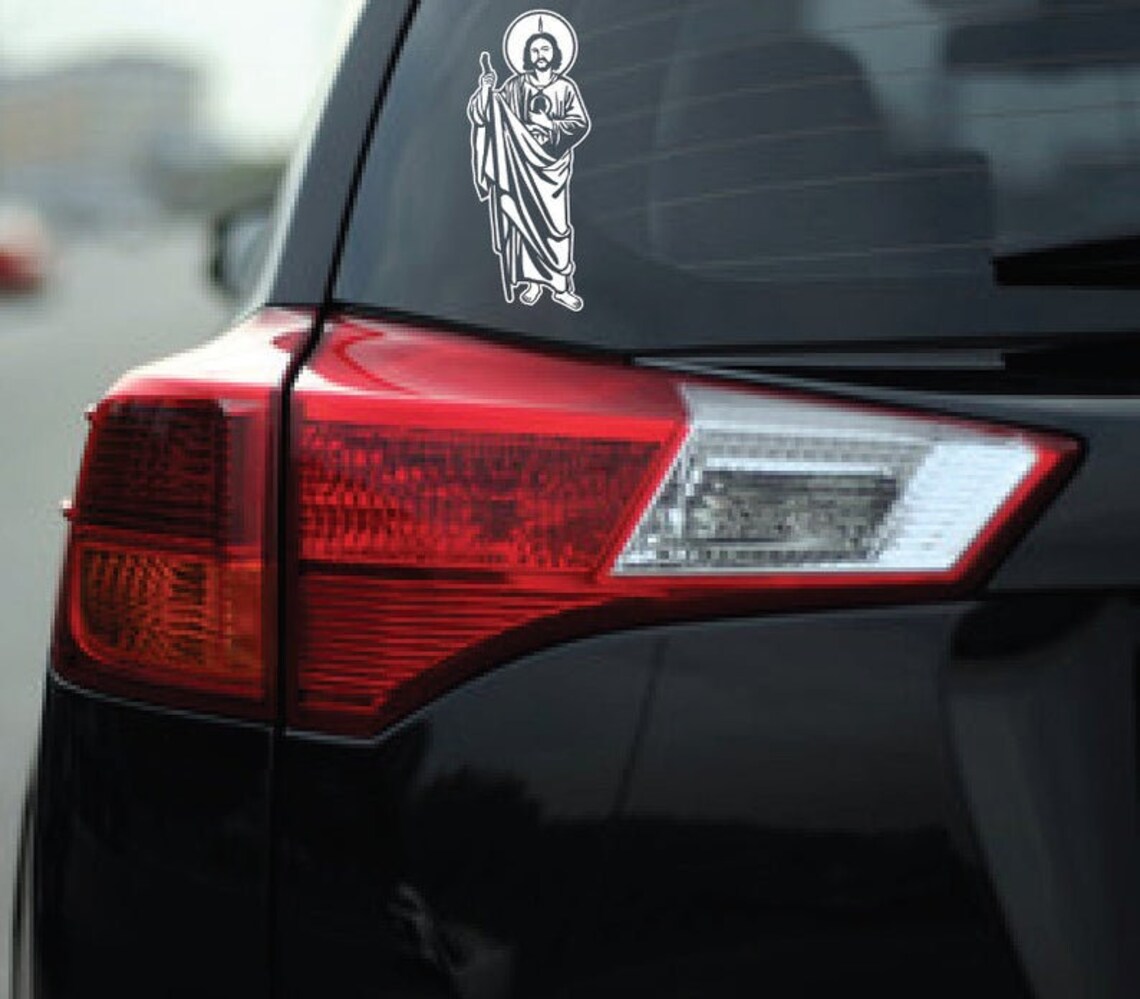 St Jude Decal Sticker Car Decal Window Laptop San Judas Saint Santo ...