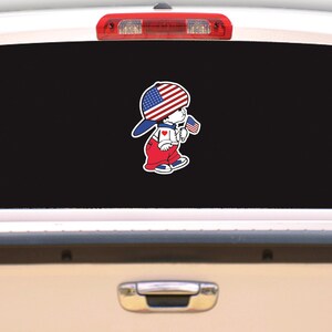 USA Boy Decal USA Flag Decal Car Window Vinyl Sticker American - Etsy