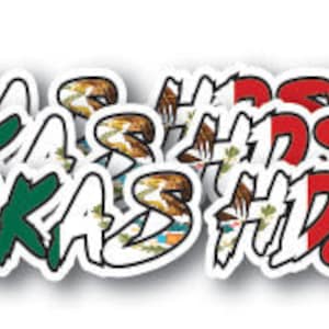 Trakas HDTPM Decal Car Window Vinyl Sticker Mexico Trucking Mexican ...