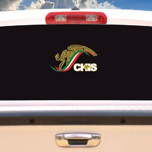 Mexico Eagle Chiapas Sticker | Car Window Vinyl Sticker Decal Gobierno ...