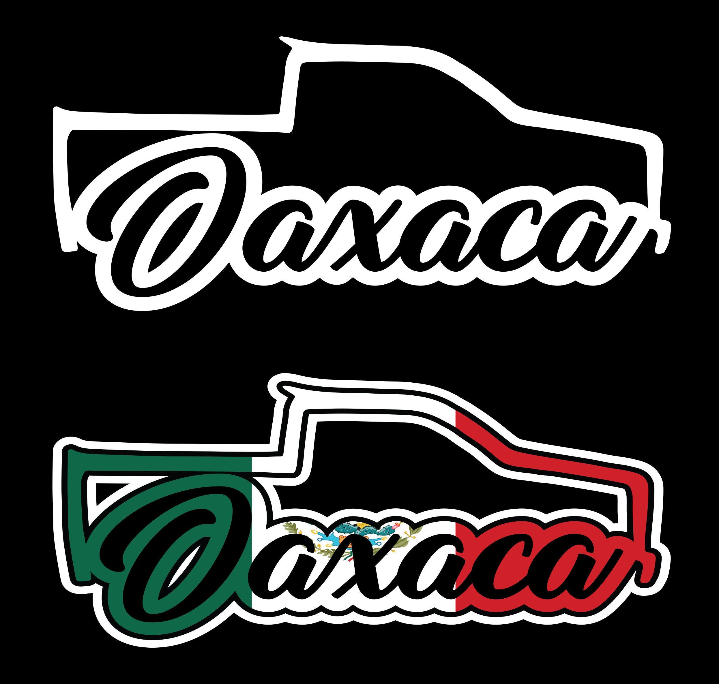 Oaxaca Decal Trokita Decal Car Window OAX Vinyl Sticker Mexico Trucking ...