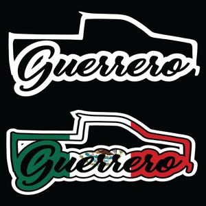 Guerrero Decal Trokita Decal Car Window Laptop Vinyl Sticker Mexico ...