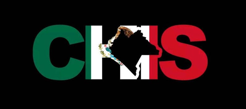 Chiapas Letters Decal Car Window Laptop Map Vinyl Sticker Mexico CHIS - Etsy