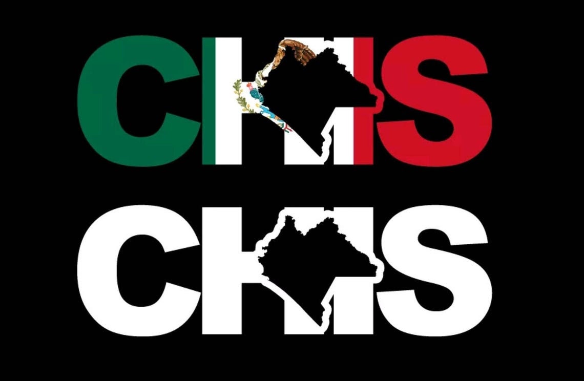 Chiapas Letters Decal Car Window Laptop Map Vinyl Sticker Mexico CHIS - Etsy