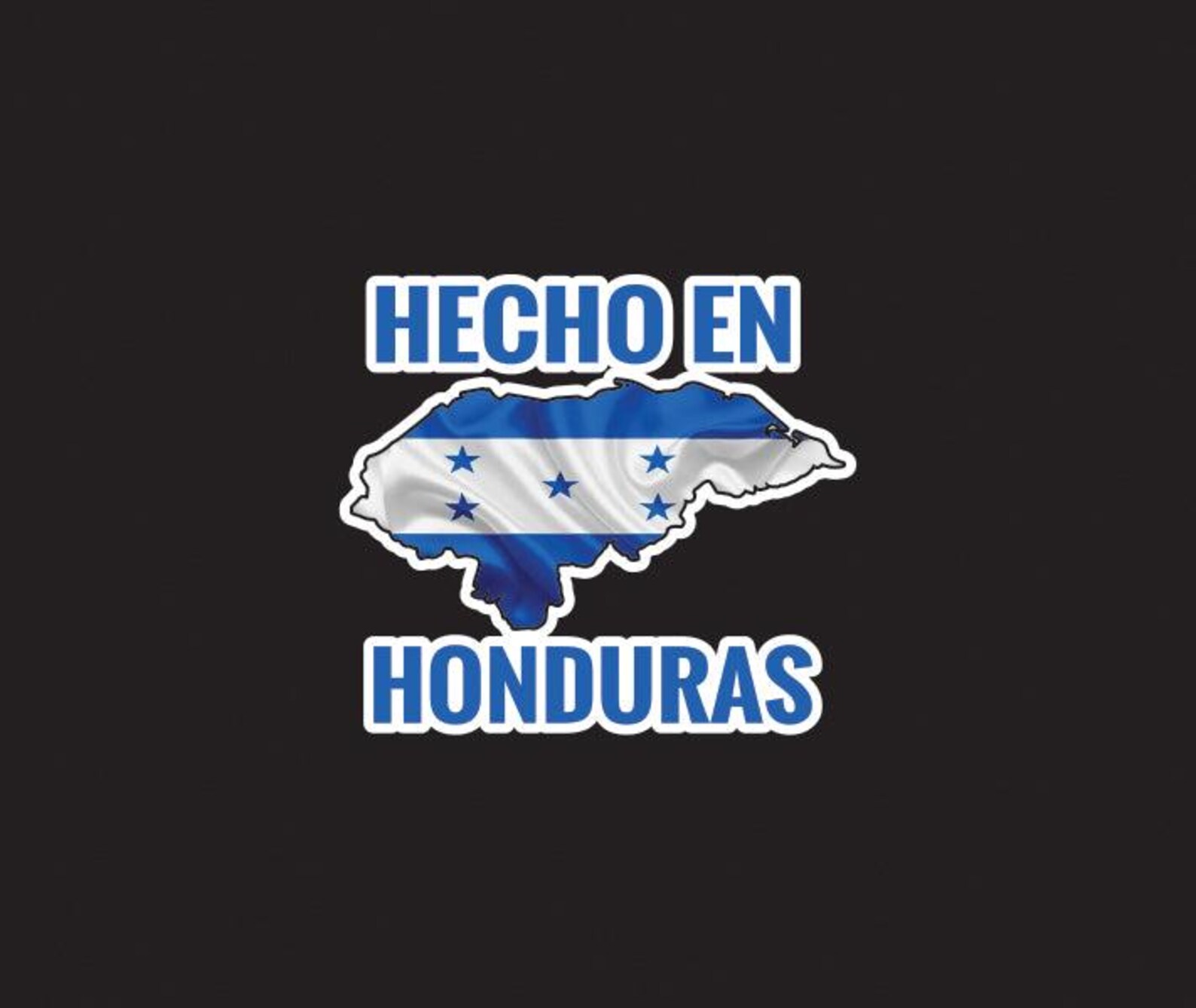 Hecho En Honduras Decal Car Window Vinyl Sticker Honduras Trokas ...