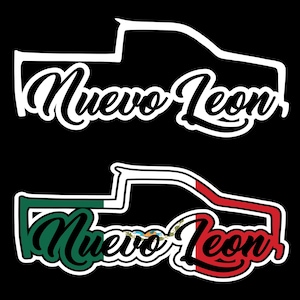 Nuevo Leon Decal Trokita Decal Car Window NL Vinyl Sticker Mexico Trucking - Etsy