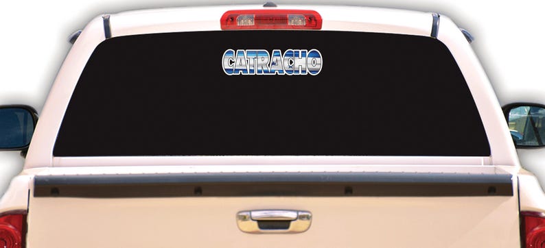 Catracho Decal Car Window Laptop Vinyl Sticker Honduras Adhesive Trokas ...