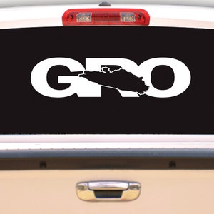GRO Letters Decal Car Window Laptop Map Vinyl Sticker Guerrero Mexico ...